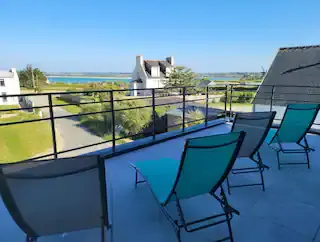 Villa l’Estran *terrasse vue Mer * 4 ch *plages à pied *côte des ...